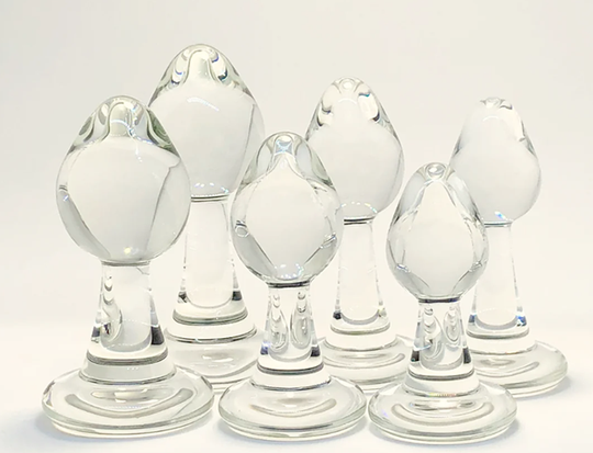 Why Glass Butt Plugs Are Perfect for Temperature Play – Crystal Delights