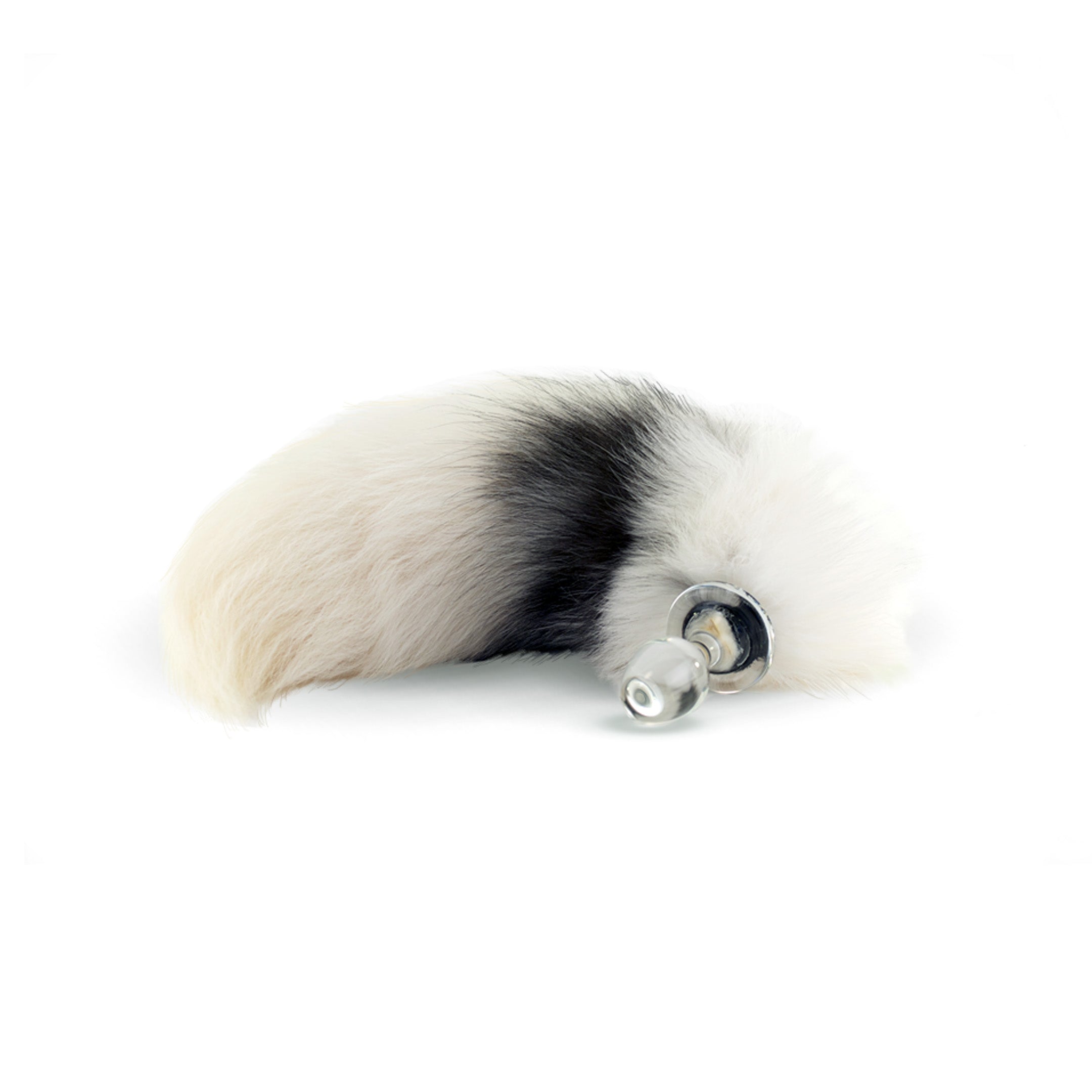 Arctic Marble Real Fur Tail Plug – Crystal Delights